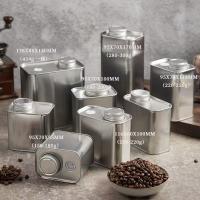 China Square coffee tin, Colombian coffee beans tin can for sale