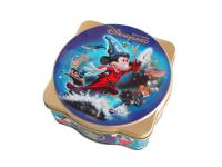 China 4 Color Gift Tin Cans Candy Chocolate 0.28mm Two Piece Cans for sale