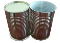 China Recylable Empty Metal Coffee Cans 750ml Round Tin Can for sale