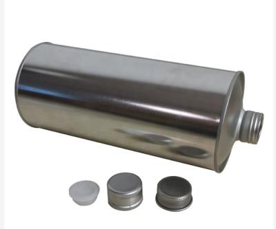 China Empty Custom Auto Lubricant Metal Packaging Engine Oil Tin Can for sale