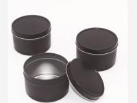 China Scerw Cap Tea Tin Boxes Aluminum 50g Metal Storage Jars for sale