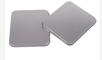 China PMS Small Rectangular Tin Containers 0.32mm Empty Tin Box for sale