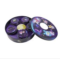 China 0.25mm Large Gift Tins Embossed Christmas Cookies Tin Can for sale