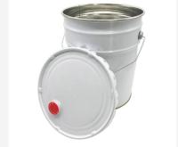 China Chemical Grade Paint Bucket With Lid 18L Metal Oil Drum for sale