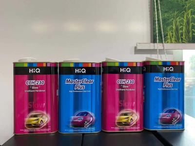 China Rectangle Automotive Paint Cans 4000ml Empty Tin Containers for sale