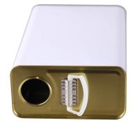 China SGS 5 Liter Square Metal Paint Container Jerry Tin Can for sale