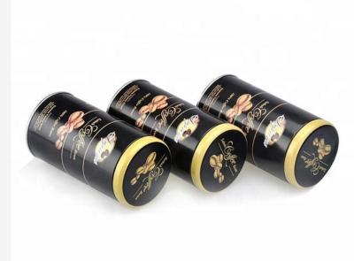 China Eco Friendly Customizable Screw On Coffee Can With Mirror Like Polished Surface for sale