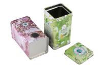 China Eco Friendly Customized Coffee Tins with Screw On Lids for sale
