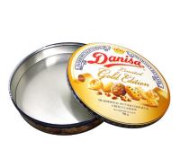 China ODM Food Grade Metal Tin Box Cookie Biscuit Tin Container for sale