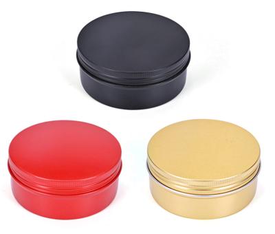 China Custom Size 40ml Gift Tin Cans Cosmetic Sleek Aluminum Container for sale