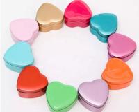 China SGS Heart Shape Biscuit Tin Box Candy Chocolate Packaging for sale