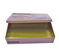 China Waterproof 1C Printing Biscuit Tin Box Metal Tin Packing for sale