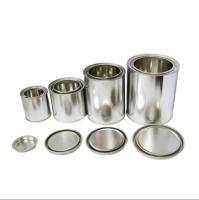 China 1L Paint Pail Bucket Waterproof Metal Lid Mini Tin Pails for sale
