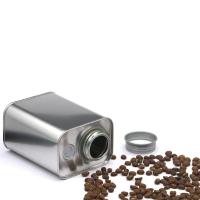 China Custom Printed Environmentally Friendly 4 Color Coffee Tin Cans 250 / 500g for sale