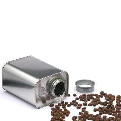 China Custom Printed Environmentally Friendly 4 Color Coffee Tin Cans 250 / 500g for sale