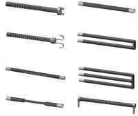 China 1400C 1500C Industrial Silicon Carbide Sic Heater Heating Element For Furnace And Kilns for sale
