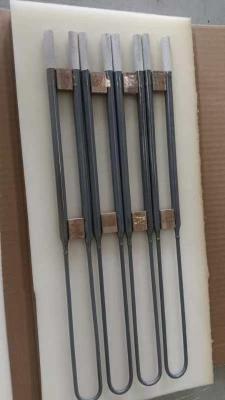 China Molybdenum Disilicate Electric Heating Element Straight U W Type Mosi2 Heater For Furnace for sale