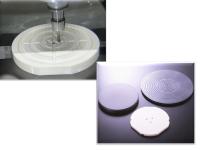 China Precision Ceramic Parts Semiconductor Wafer Chuck for sale