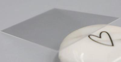 China Transparent Alumina Ceramic Ink Board for Industrial Printing for sale