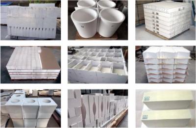 China High Purity Corundum Ceramic Parts for Industrial Kilns for sale