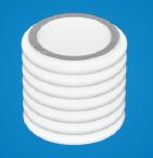 China High Tensile Strength Low Helium Leak Rate Metallized Ceramics Component with High Thermal Conductivity for sale