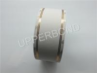 China Tobacco White Tipping Paper With Hot Stamping Gold Line for sale