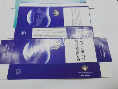 China Photogravure And Offset Printing Cardboard Box For Tobacco Industry for sale