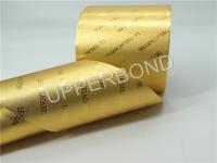 China Cigarette Box Inner Package Aluminum Foil Paper With Embossing Design for sale