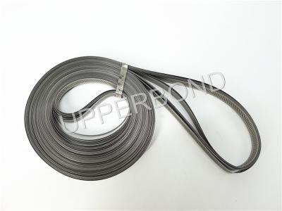 China High Air Permeability Steel Suction Tape Cigarette Machine Parts for sale