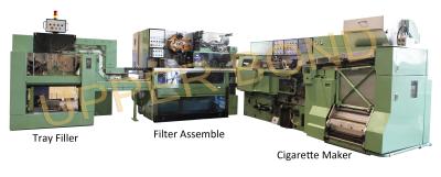 China 50KVA MK9 Maker Cigarette Packaging Machine Green With Siemens Touch Screen for sale