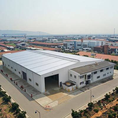 China Q355B Q235B Prefabricated Steel Structure Building Metal Building Workshop for sale