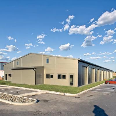 China Modular Steel Frame Parking Garage Structure Building 40m x 80m x 6m Multi Level Vehicle Construction for sale