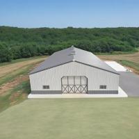 China Easy Assembly Warehouse Steel Structure Metal Frame Construction With Painted Surface for sale