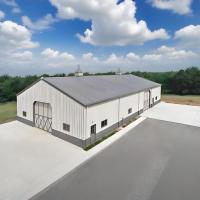 China Bolt Connection Steel Structure Warehouse Weather Resistant Steel Frame Factory for sale