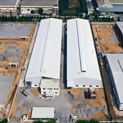 China Q345 Warehouse Steel Structure Industrial Steel Building With Heat Insulation System for sale