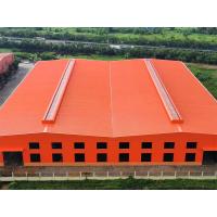 China Steel Structure Distribution Warehouse Building 35m x 70m x 9m With Integrated Loading Docks for sale