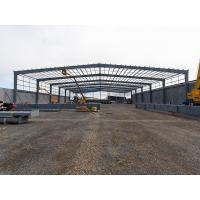 China Steel Structure Warehouse For Heavy Equipment Storage 45m x 80m x 13m Reinforced Floor Industrial Building for sale