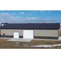 China Quick Assembly Steel Structure Construction Factory Building 28m x 60m x 8m Bolt Connected Prefab for sale