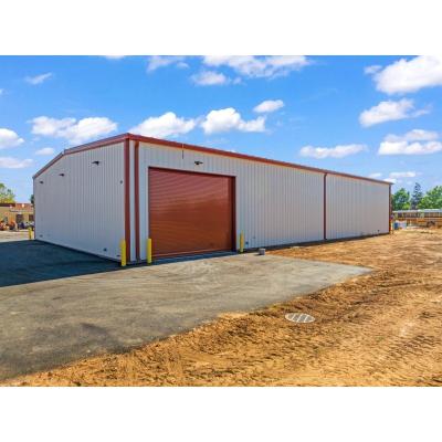 China Strong Steel Structure Workshop Commercial Metal Building Construction Steel Structure for sale
