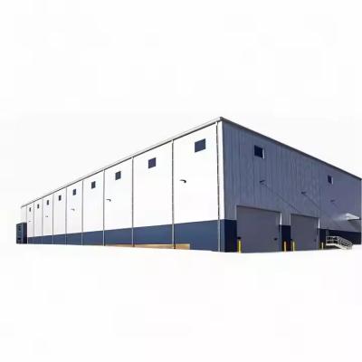 China Strong Framework Prefabricated Steel Workshop Buildings 50mm 75mm 100mm Panel Thickness for sale