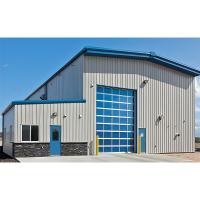 China Large Span Steel Structure Workshop Lightweight Prefabricated Industrial Buildings for sale