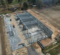 China Steel Frame Building Digital Printing Workshop 22m x 45m x 6m Climate Controlled Steel Structure for sale