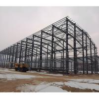 China Steel Frame Building Woodworking Workshop 22m x 50m x 7m Dust Extraction Steel Structure Construction for sale