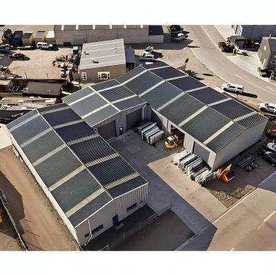 China Earthquake Resistance Steel Structure Workshop 1200m2 With Large Span Design for sale
