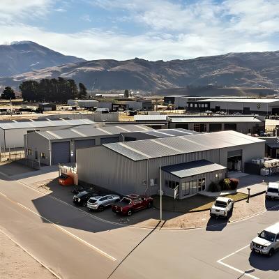 China Steel Frame Building Automotive Repair Workshop 20m x 45m x 7m Multi Bay Vehicle Service Construction for sale