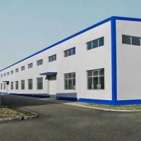 China Q355 High Strength Steel Construction Industrial Shed Heavy Duty Metal Frame Structure 20 Ton Crane Support Span Building Workshop for sale