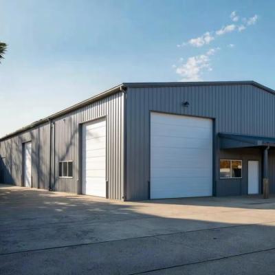 China Custom Metal Frame Structure Construction Industrial Commercial Multi Storey Steel Building for sale