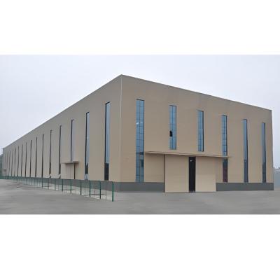 China Large Span Column Free Steel Structure Workshop Prefab Metal Frame Construction Building 30m Width Custom Design Factory for sale