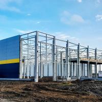 China Custom Design Metal Building Factory Steel Structure Construction GB Standard for sale