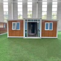 China Luxury Finish Expandable Prefab House Three Bedroom Container Home Customized Size for sale